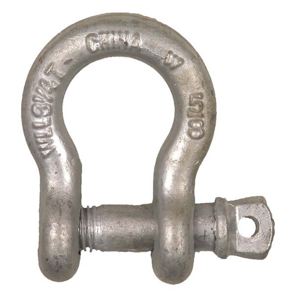 Carbon Galvanized Screw Pin Shackle | ASK Tower Supply