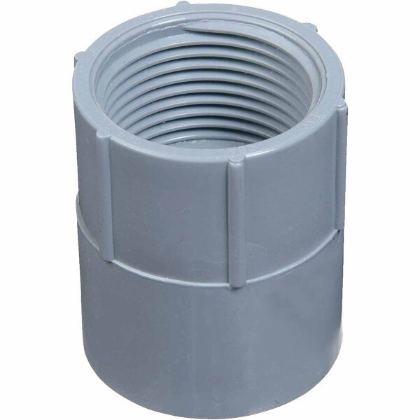 2" PVC Female to Threaded Female Terminal Conduit Adapter | ASK Tower ...