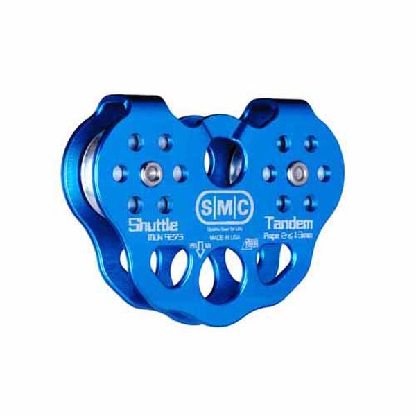 SMC Shuttle Tandem Pulley - Blue | ASK Tower Supply