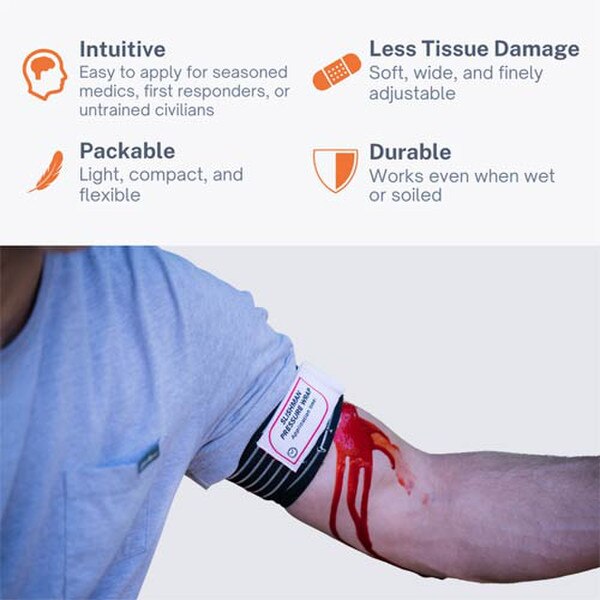 Slishman Pressure Wrap | Pressure Dressing | ASK Tower Supply